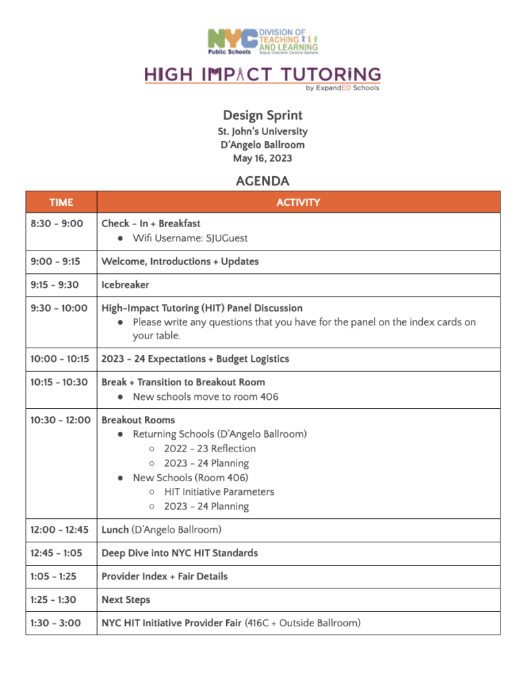 High-Impact Tutoring - ExpandED Schools