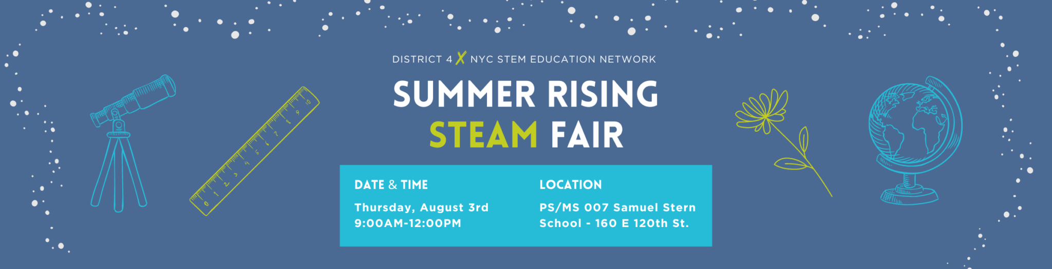 Summer Rising STEAM Fair - ExpandED Schools