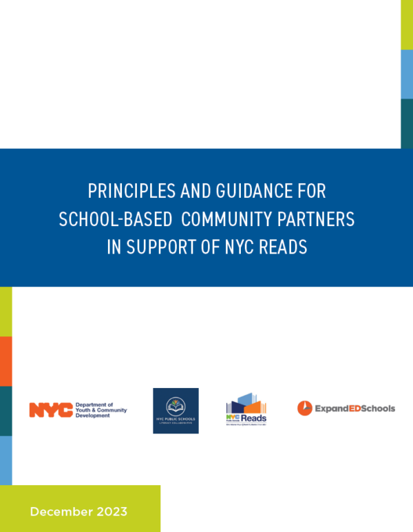 Principles, Guidance, and Literacy Activities for School-Based ...